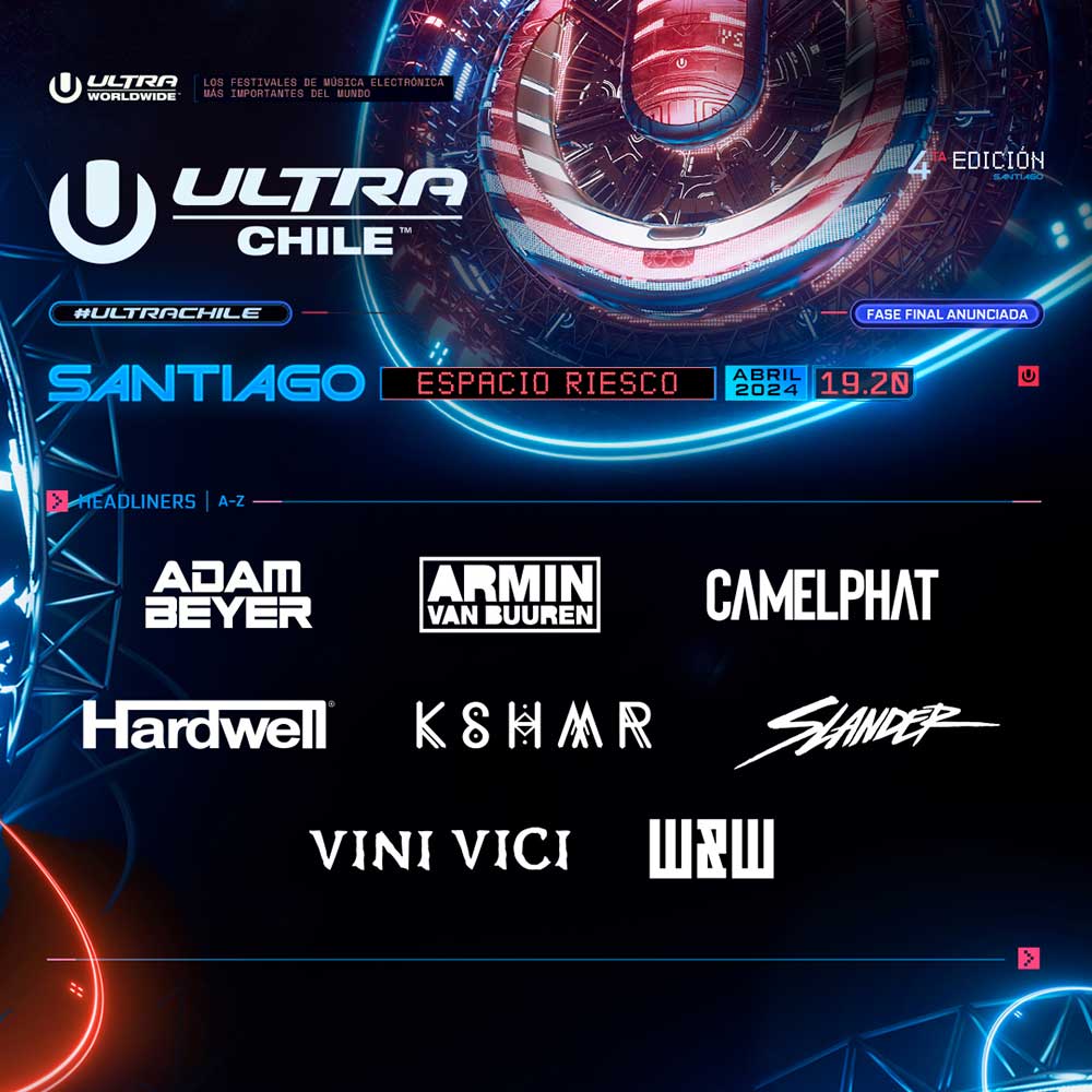 [Update] Ultra Chile 2024 returns April, lineup, timetable, location ...