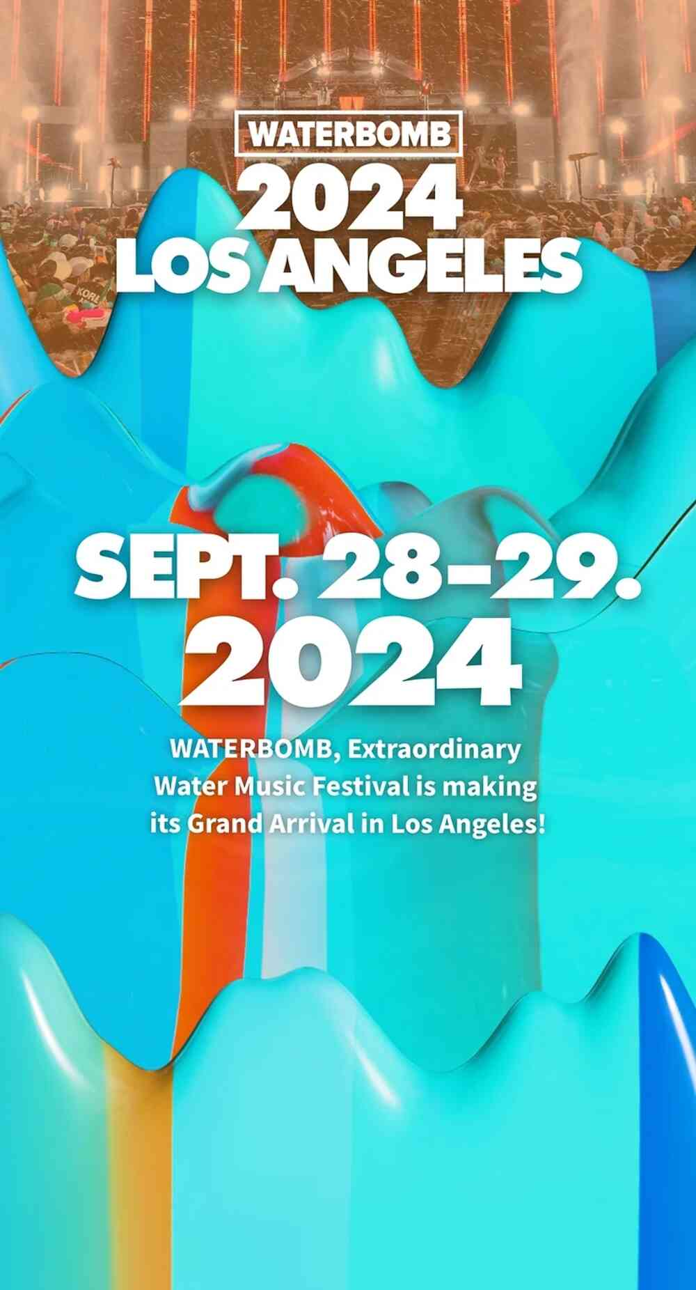 [Update] WaterBomb LA 2024 returns September, lineup, timetable, location released!